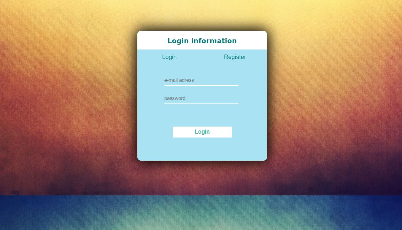 12+ jQuery Login Forms Example - OnAirCode