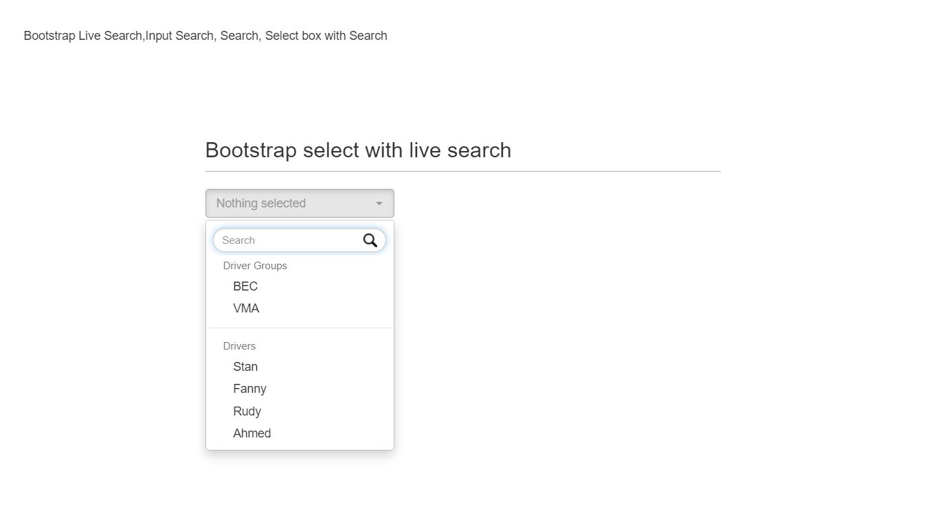 20+ Bootstrap Select Box Examples Code Snippet - OnAirCode
