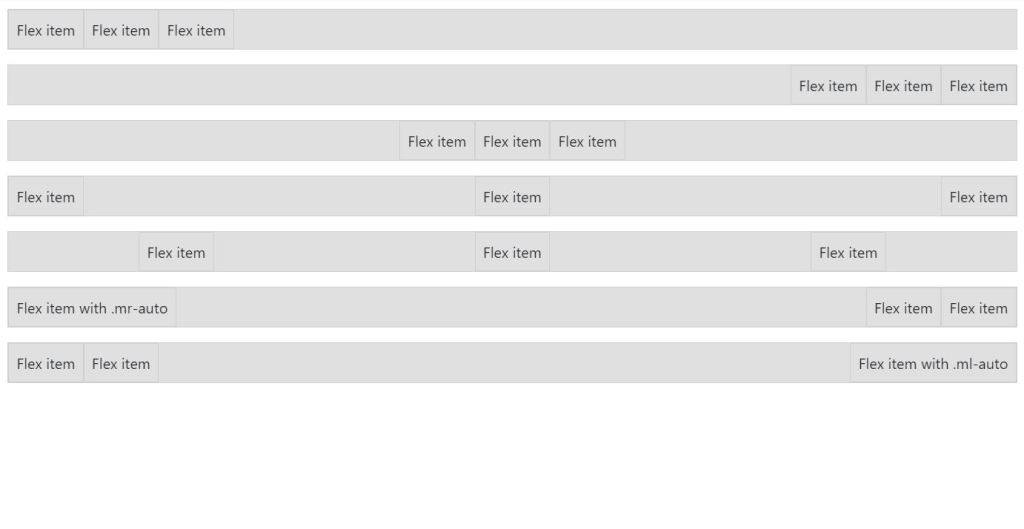 13+ Bootstrap Flexbox Code Examples - OnAirCode
