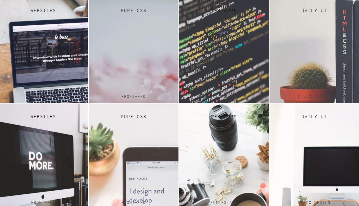 30+ JavaScript Image Gallery Examples - OnAirCode