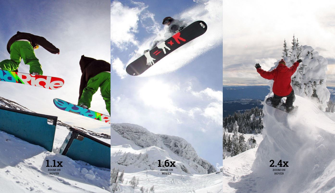 30+ JavaScript Image Gallery Examples - OnAirCode