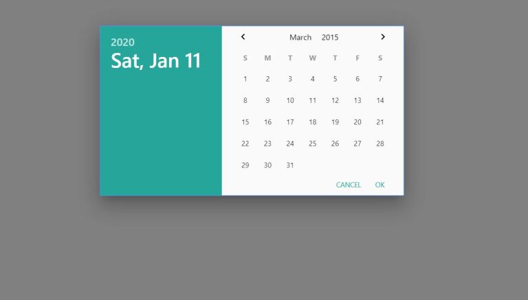 18 Javascript Datepicker Design Code Examples Onaircode