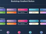 100 Bootstrap Gradient Button Examples Onaircode