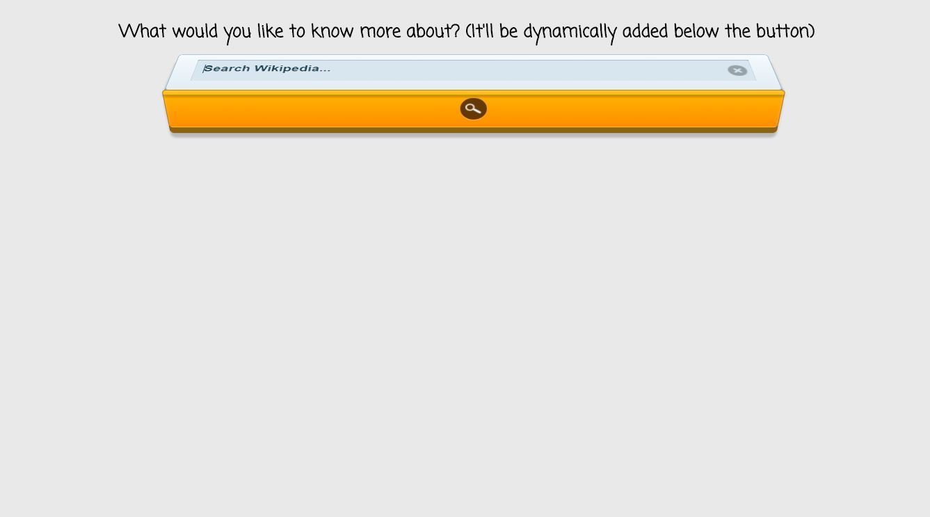 30+ JavaScript Search Box Design Examples - OnAirCode