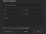 22 Javascript Contact Form Page Design Example Onaircode