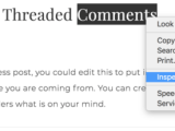 Use Inspect Element To Make Css Changes
