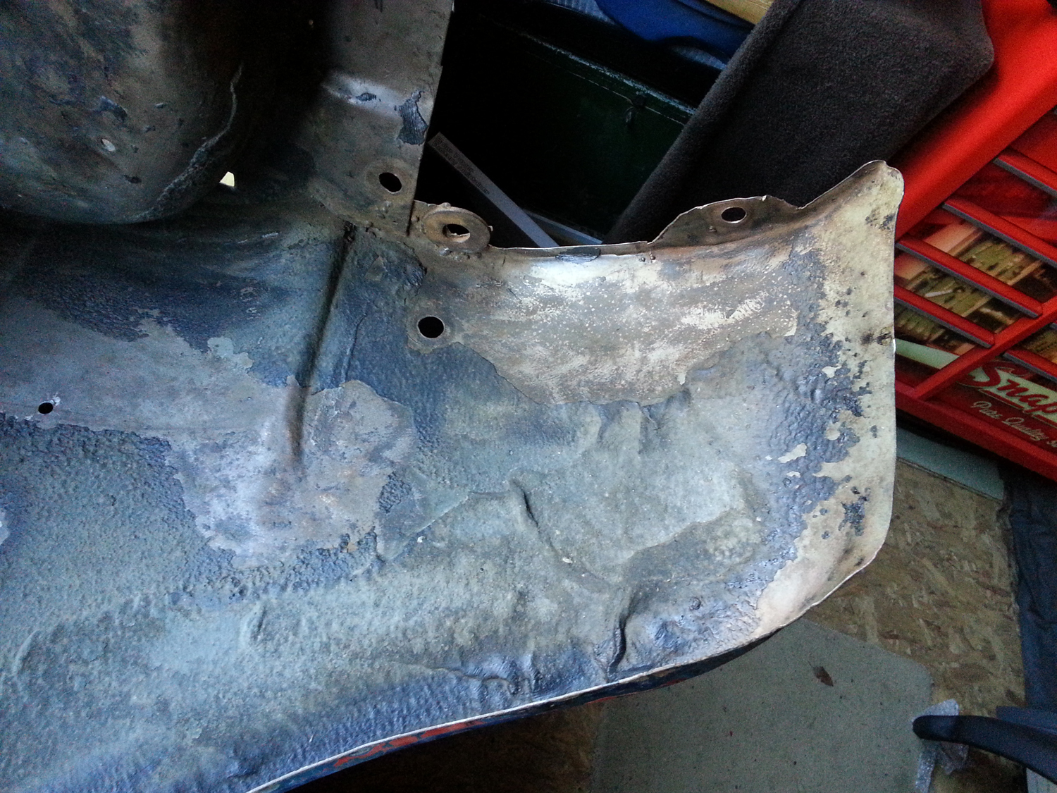 Left Fender Restoration – One Man And His Mustang
