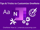 8 Tips Tricks To Customize Onenote