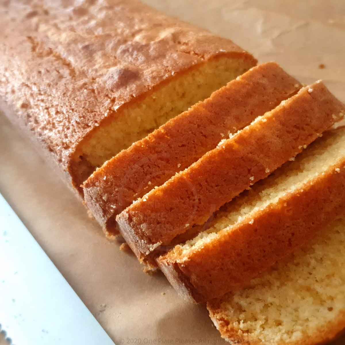 Ghee Cake | Easy Tea Cake Recipe | One Plate Please