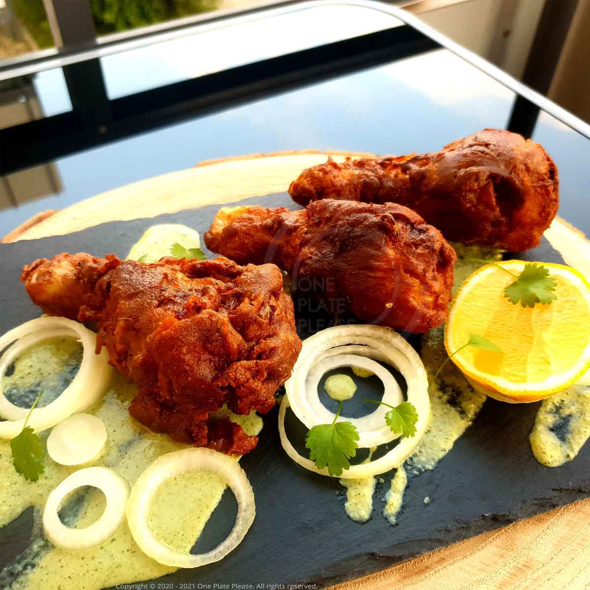 Oil-Fried Chicken Kababs | Indian Deep-Fried Chicken | One Plate Please