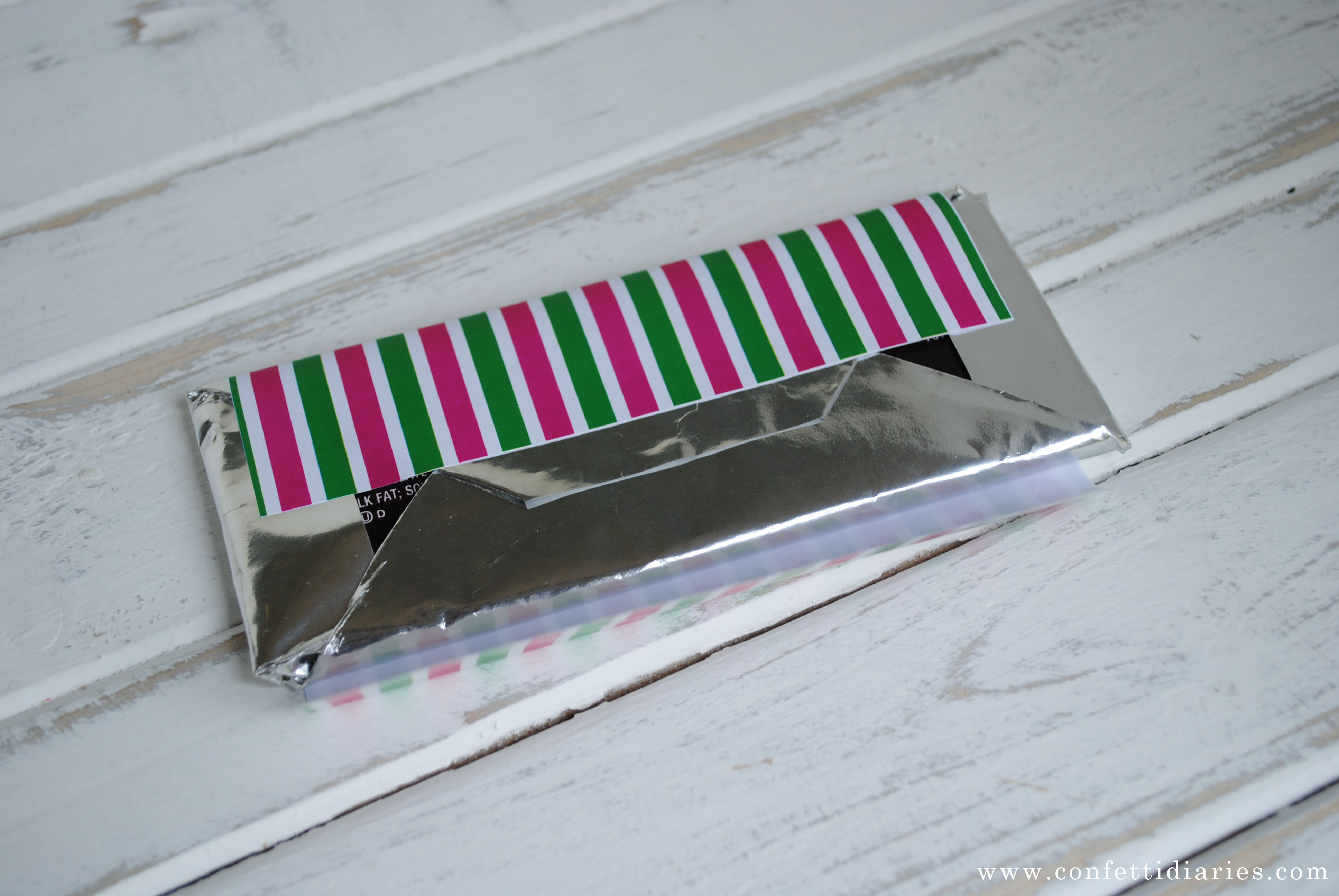 Free Printable Chocolate Bar Wrapper Template