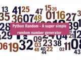 Python Random A Super Simple Random Number Generator