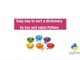 Easy Way To Sort A Dictionary By Key And Value Python