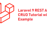 Laravel 9 Rest Api Crud Tutorial With Example