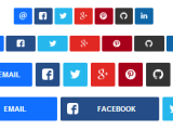 Social Media Share With Html Buttons Onlinecode