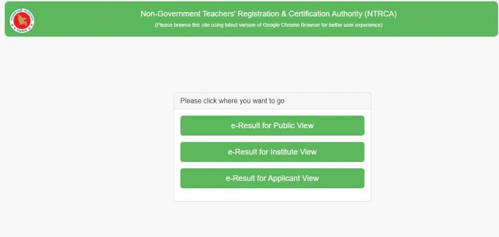 NTRCA Result 2021 - 3rd Merit List for NGI (51761 Teachers)