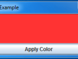Java Jcolorchooser Example Onlinetutorialspoint