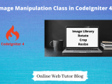Image Manipulation Class In Codeigniter 4 Tutorial