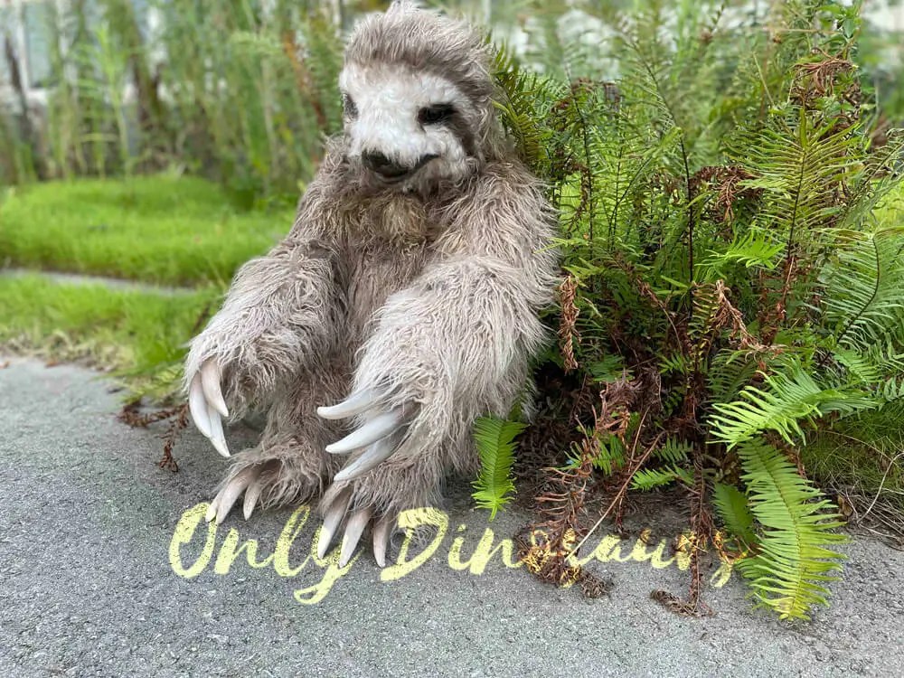 Vivid Handheld Sloth Puppet | Only Dinosaurs