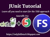 Junit Tutorial Only Fullstack