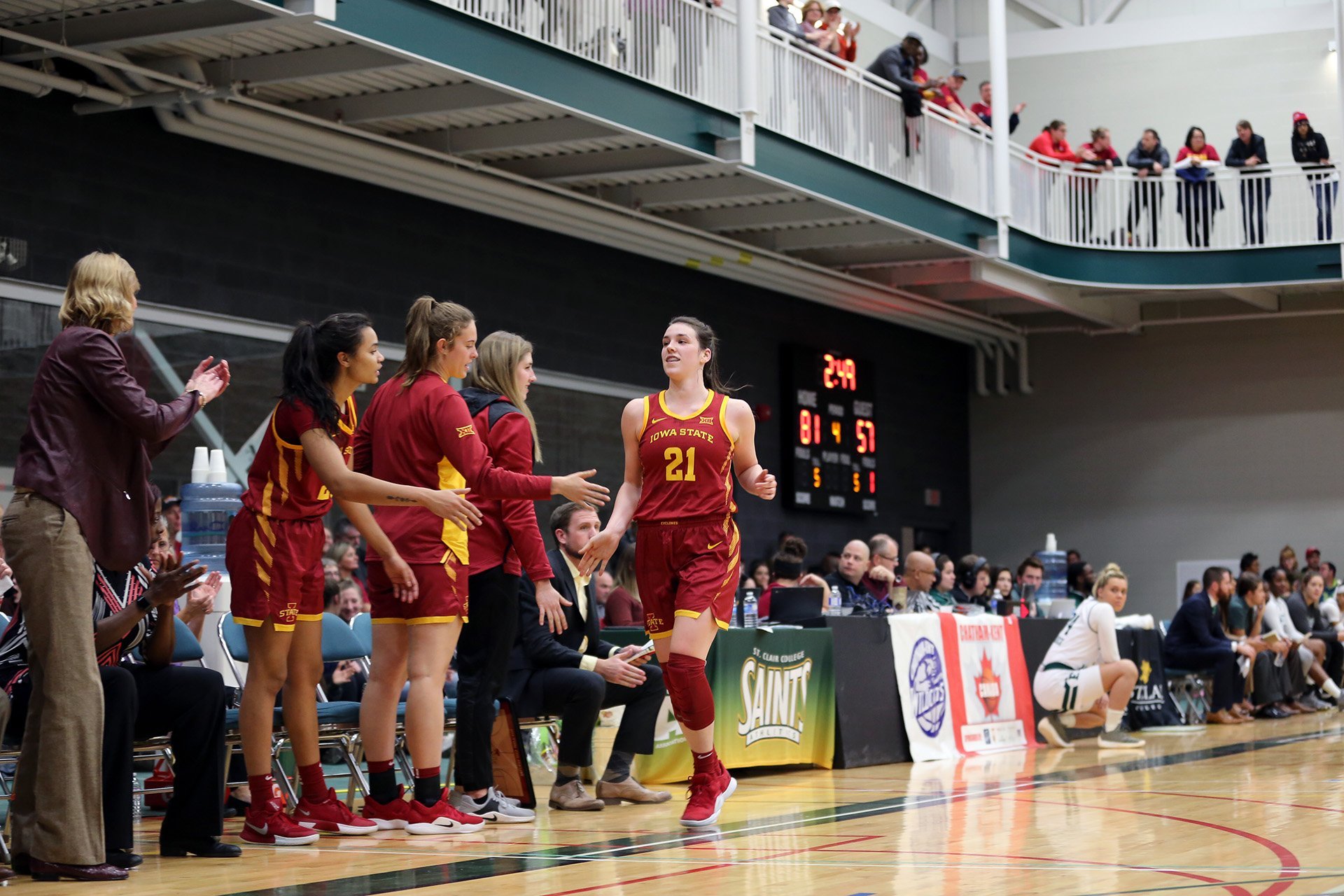 Photo Essay: Iowa State's Bridget Carleton Returns to Chatham-Kent - ON ...