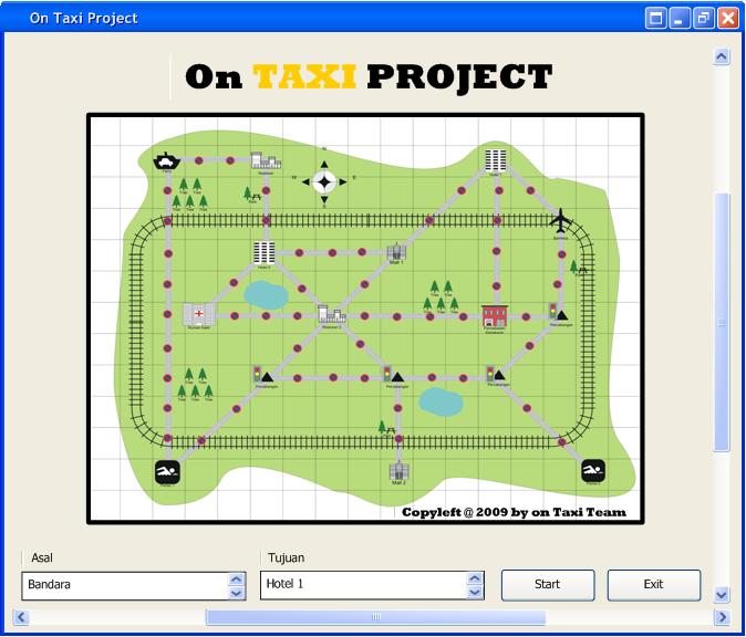 Planning the GUI | Here ON TAXI