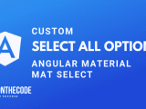 Angular Material Confirm Dialog Onthecode