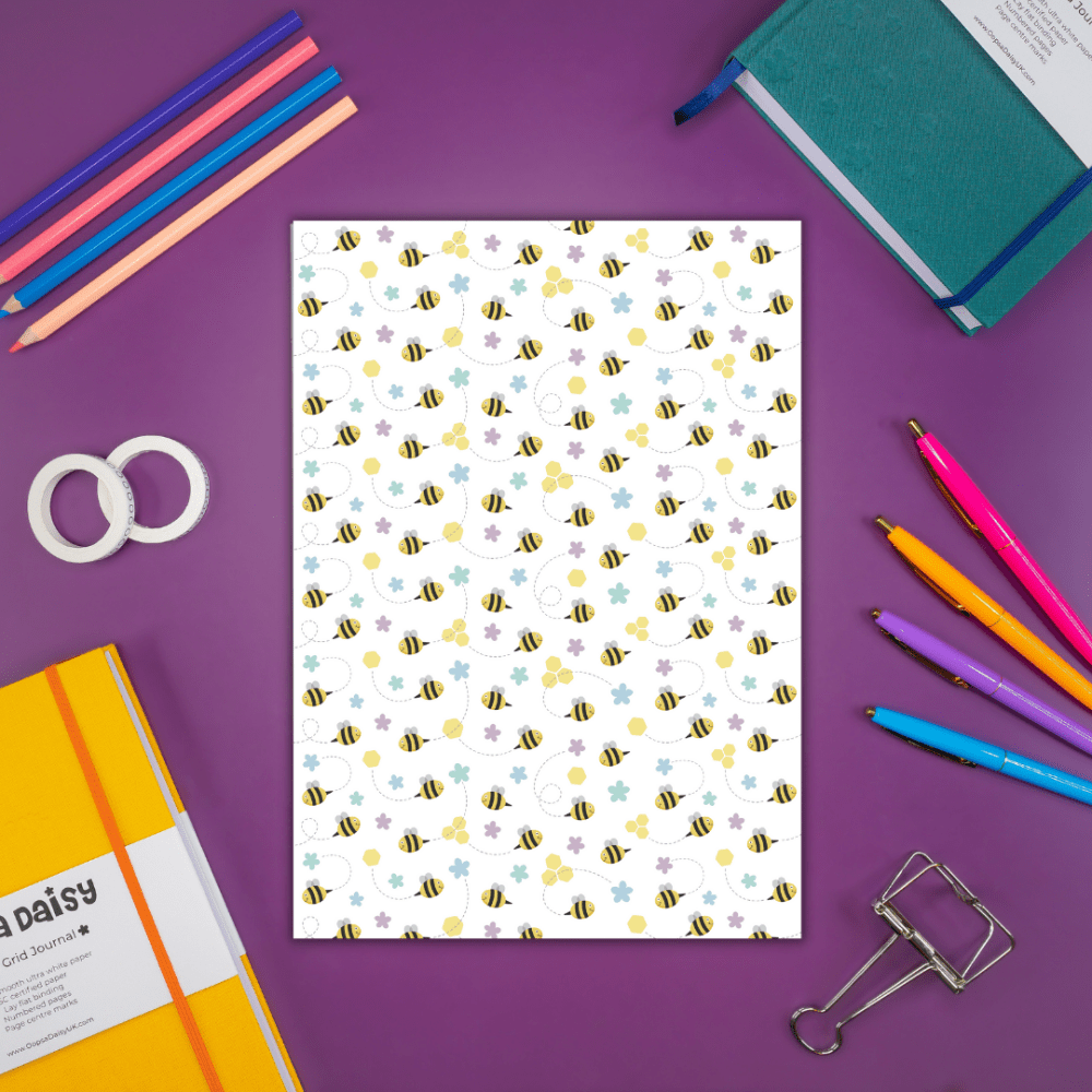 Hello Spring – Patterned Paper Printables – Digital Download - Oops a ...