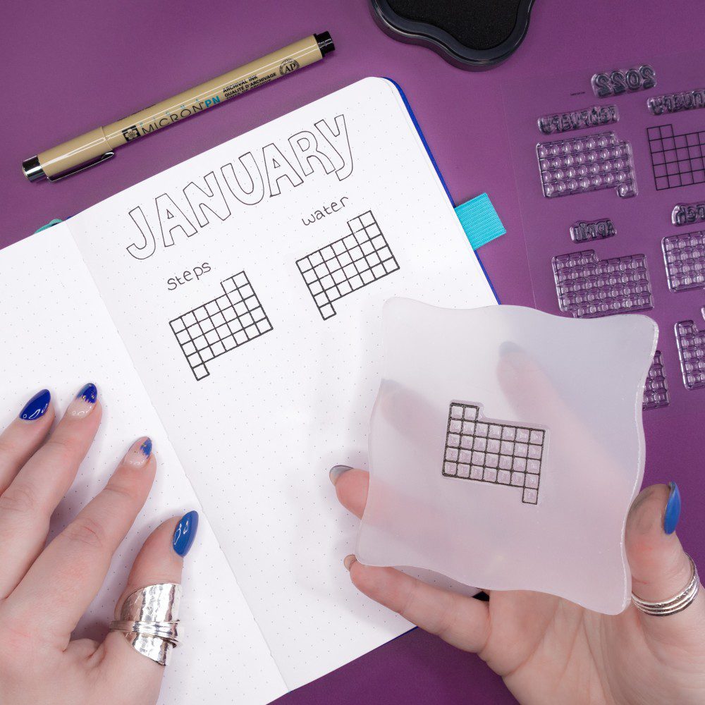 How To Use Stamps in your Journal - Oops a Daisy UK