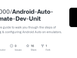 Github Rikj000 Android Auto Ultimate Dev Unit Extensive Guide To