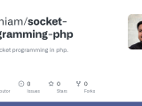 Github Mrshiam Socket Programming Php Tried Socket Programming In Php