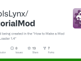 Github Foolslynx Tutorialmod The Mod Being Created In The How To