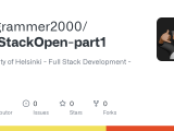 Github Brogrammer2000 Fullstackopen Part1 University Of Helsinki