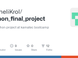 Github Rachelikrol Python Final Project Final Python Project At
