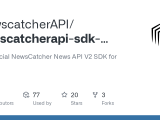Github Newscatcherapi Newscatcherapi Sdk Python The Official