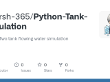 Github Adarsh 365 Python Tank Simulation Simple Two Tank Flowing