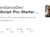 Github Stevengarciadev Javascript Pro Starter Files Starting Files