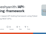 Github Rameshyanith Api Testing Framework A Python Based Api Testing