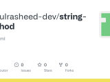 Github Abdulrasheed Dev String Method Using Html