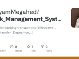 Github Maryammegahed Bank Management System Using Java System For