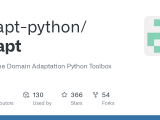 Github Adapt Python Adapt Awesome Domain Adaptation Python Toolbox