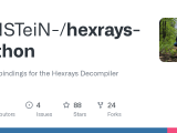 Github Einstein Hexrays Python Python Bindings For The Hexrays