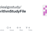Github Simplealgostudy Algorithmstudyfile