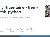 Github Noahgift Container From Scratch Python This Is Building A