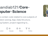 Github Hassandiab121 Core Computer Science This Repo Contain Code