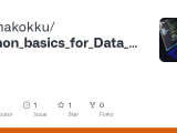 Github Hemakokku Python Basics For Data Analysis