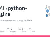 Github Pdal Python Plugins Filters Python And Readers Numpy For Pdal