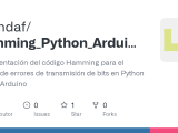 Github Mlandaf Hamming Python Arduino Implementación Del Código