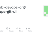 Github Giihub Devops Org Devops Git Ui