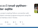 Github Dasacav3 Crud Python Tkinter Sqlite Practice Project Creating